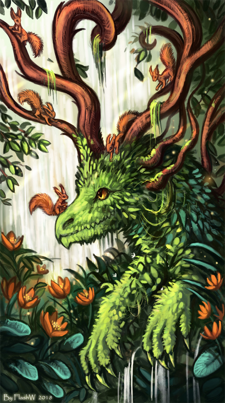 ArtStation - The green soul
