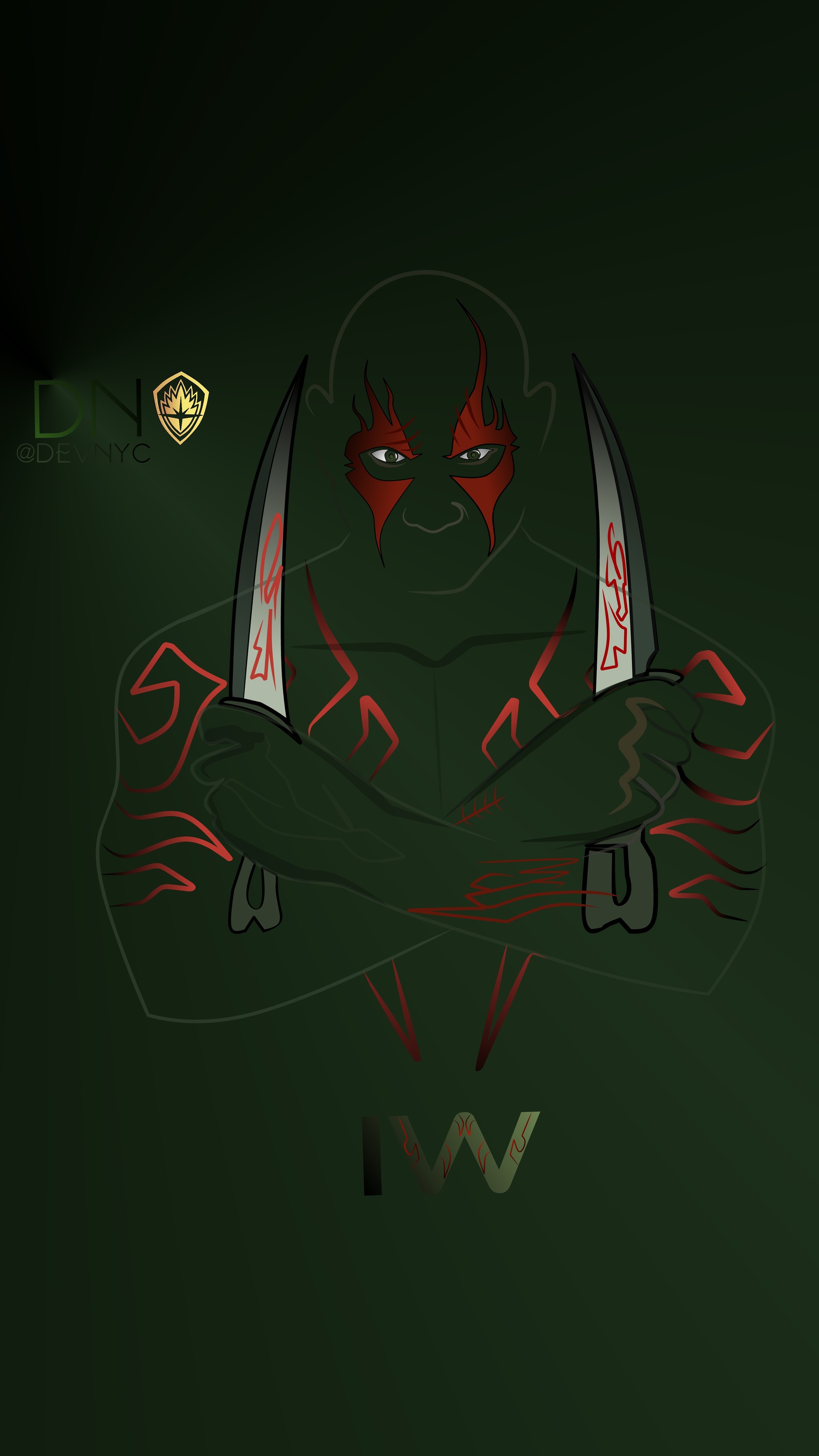 ArtStation - Drax The Destroyer Art