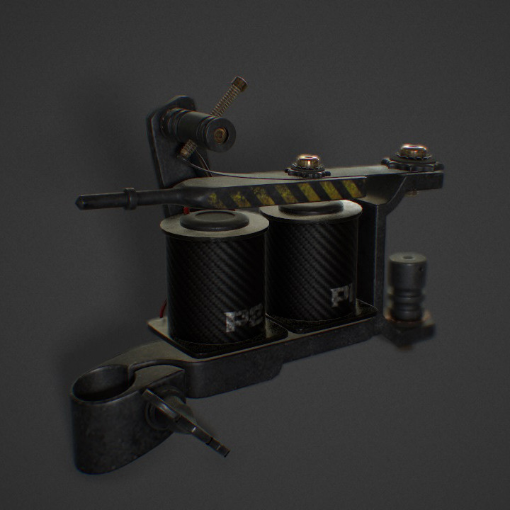 ArtStation - Tattoo machine