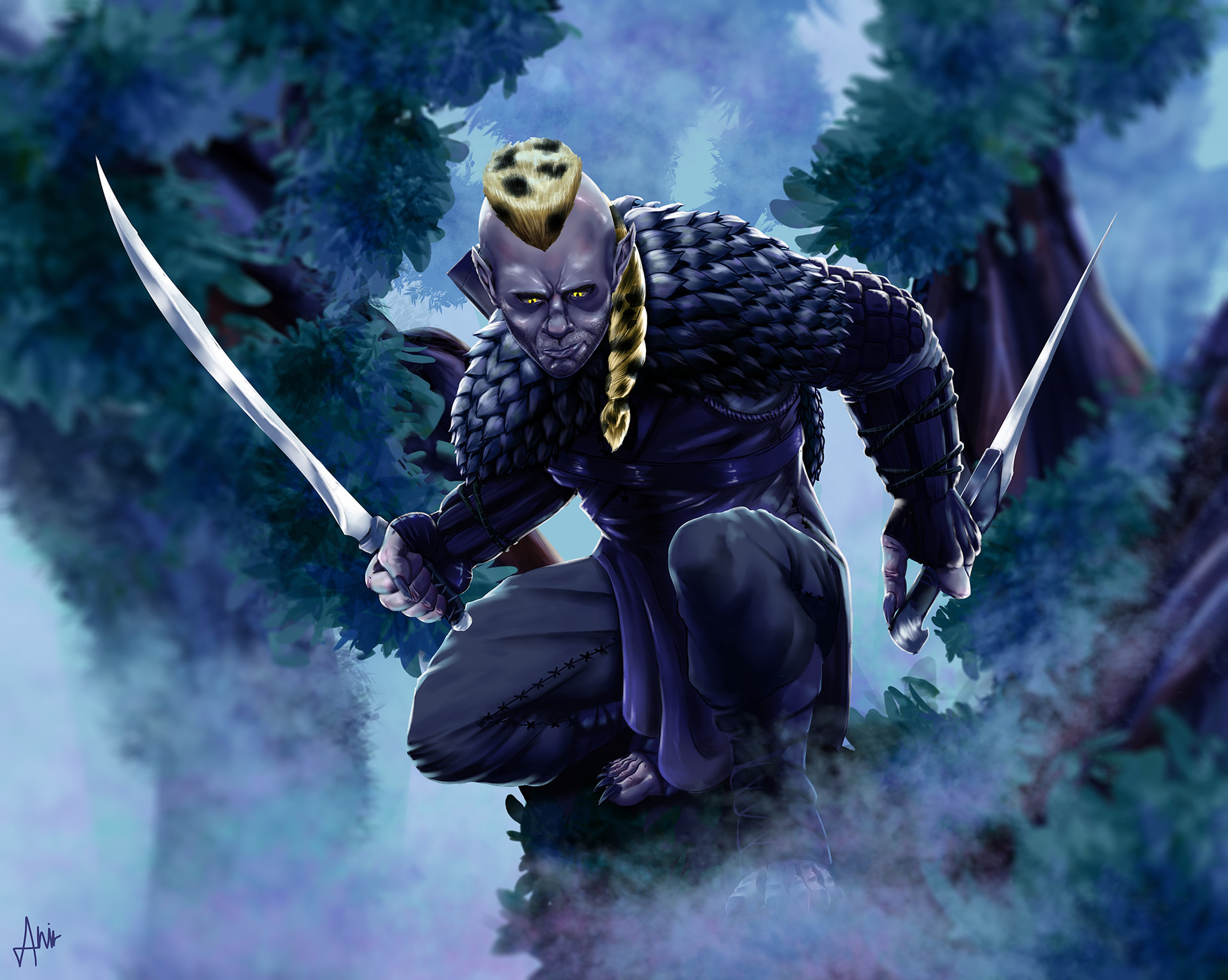 ArtStation - The Kettir Grima - A character in the book I'm writing