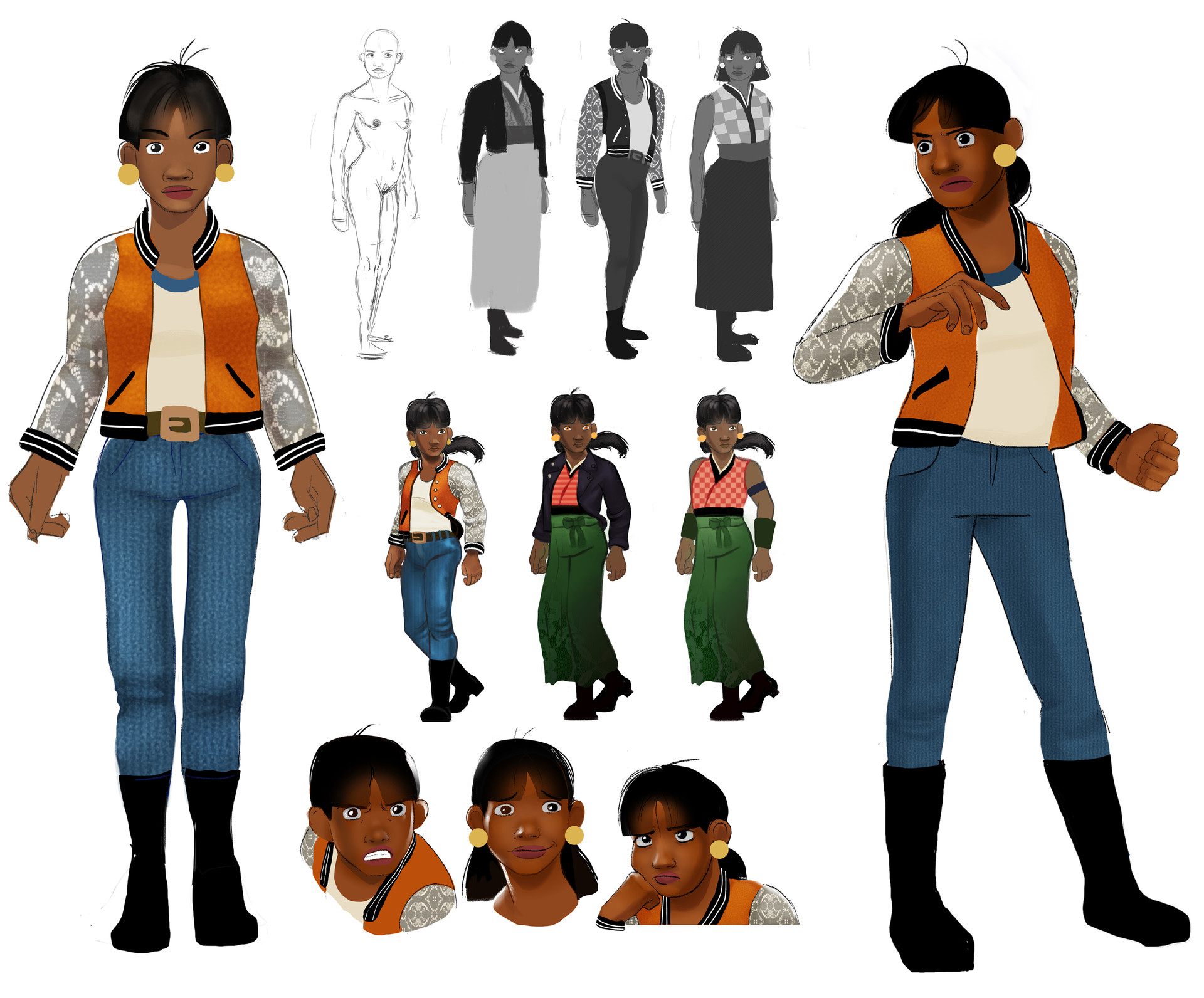 ArtStation - Character Design Development