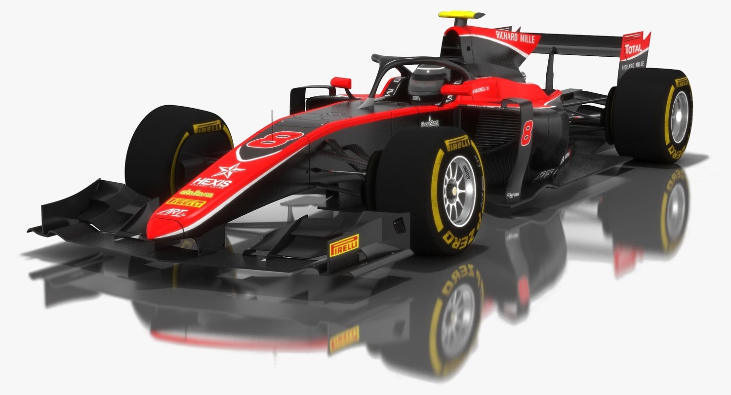 OpticalDreamSoft - ART Grand Prix Formula 2 Season 2018 3D model