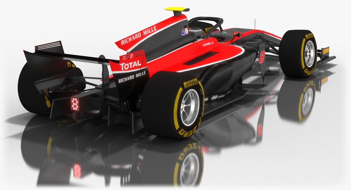 OpticalDreamSoft - ART Grand Prix Formula 2 Season 2018 3D model