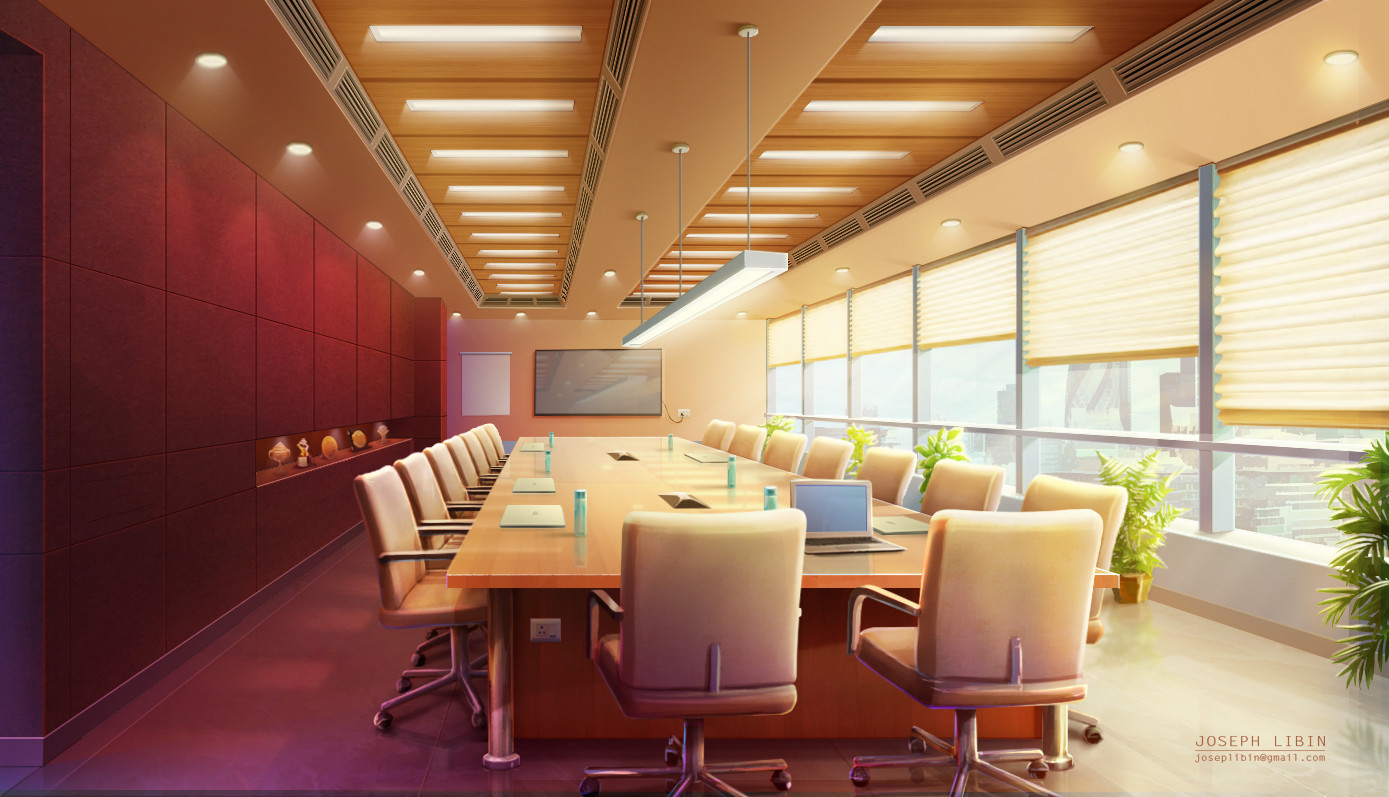 ArtStation - Office Conference Hall