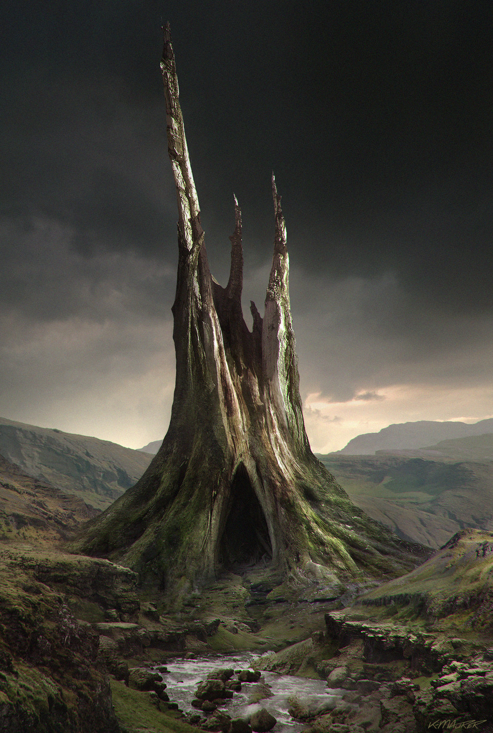 ArtStation - Stump Fortress