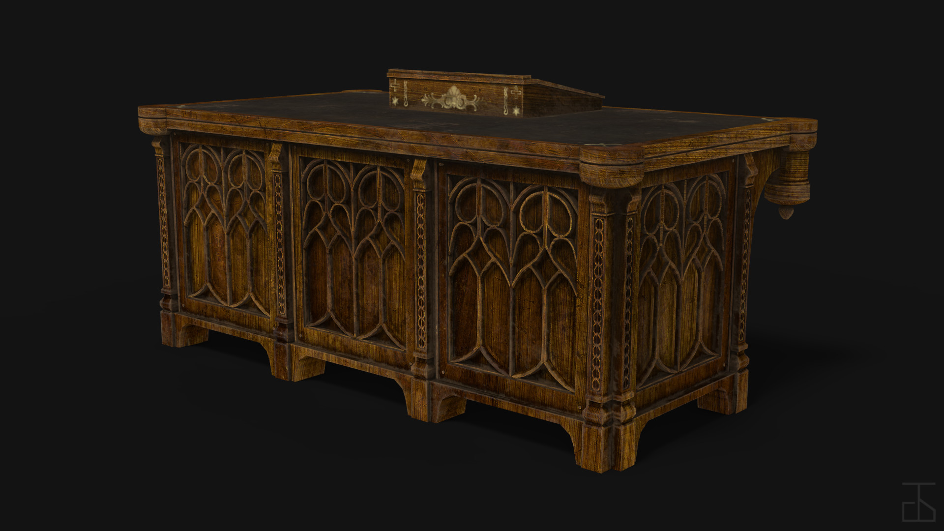 Joshua Simpson - Dumbledore's Desk - Dumbledore's Office