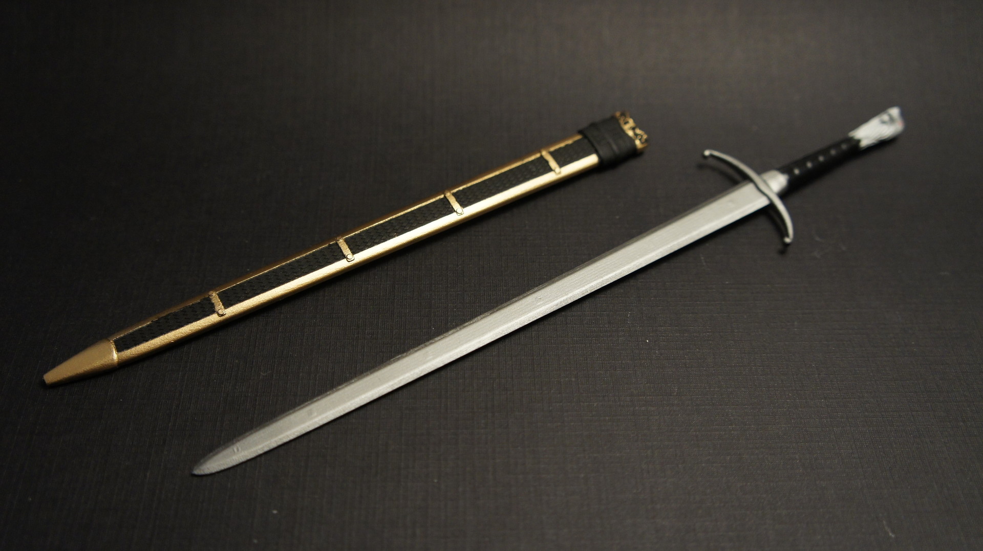 John Yau - "Longclaw" 3D Printed Bastard Sword