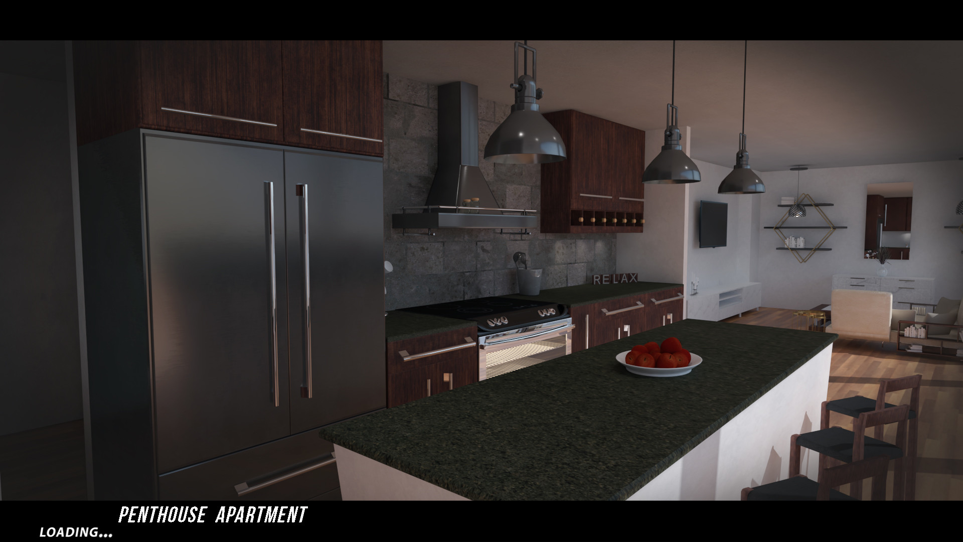 ArtStation - VR apartment - Kitchen