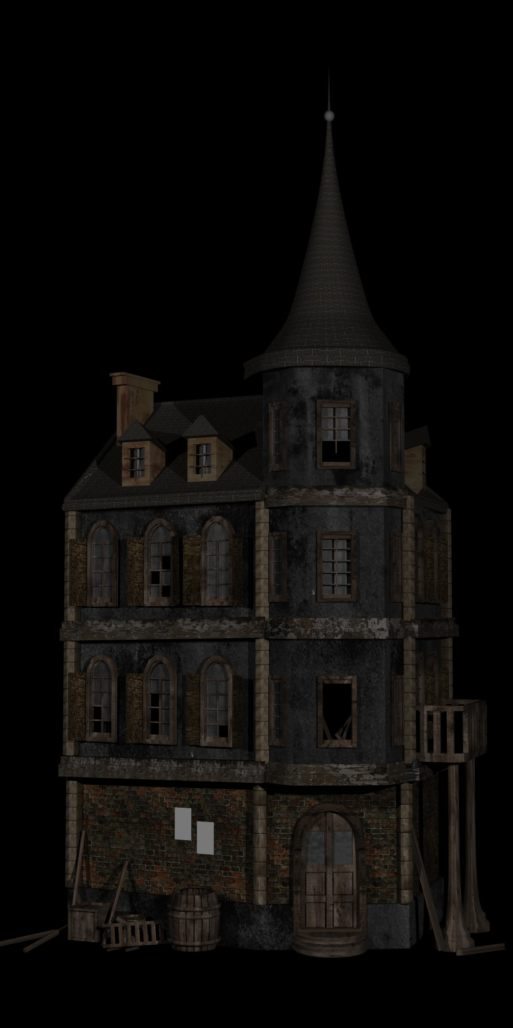 ArtStation - Hunt house