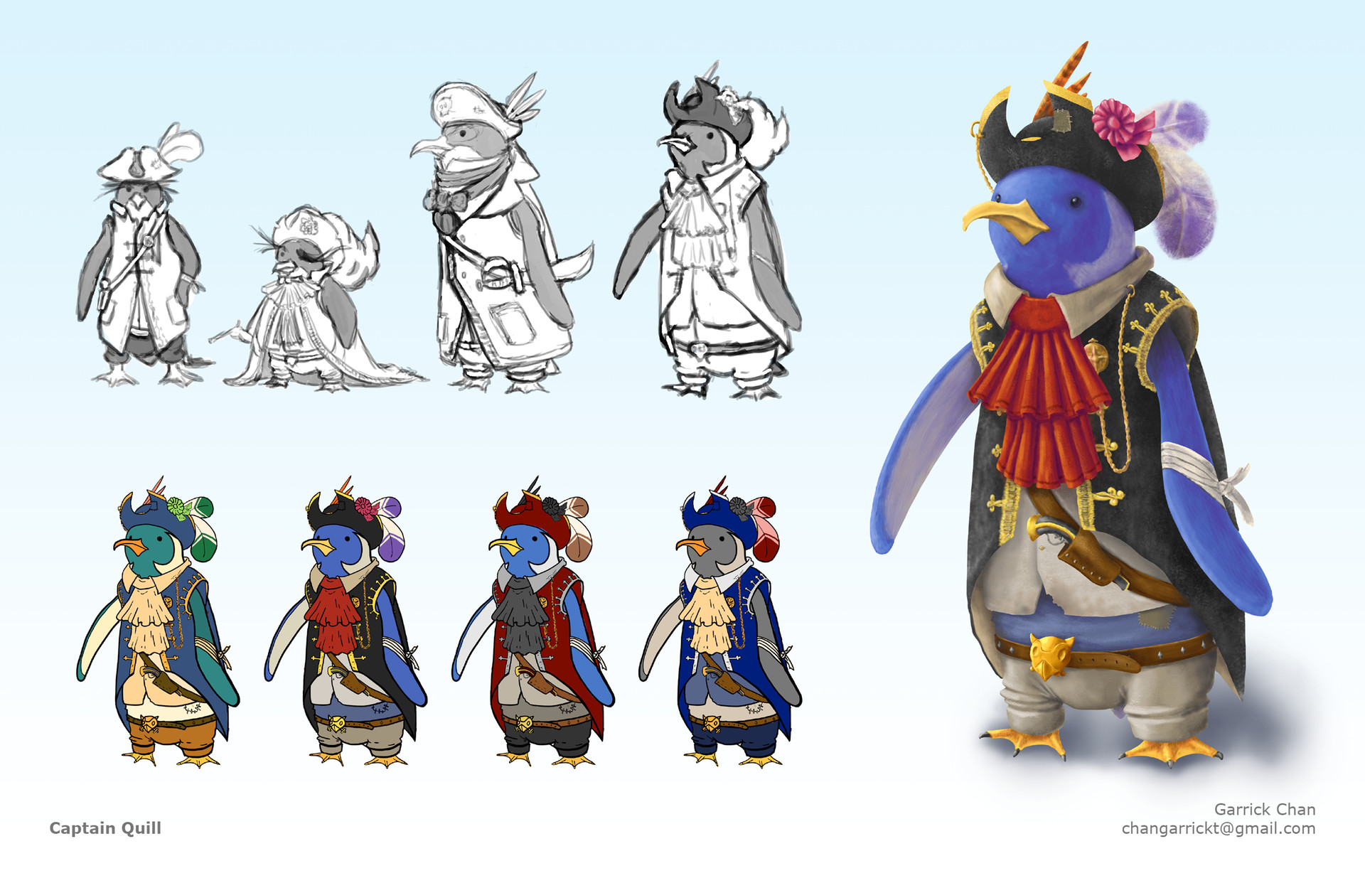 ArtStation - Captain Quill