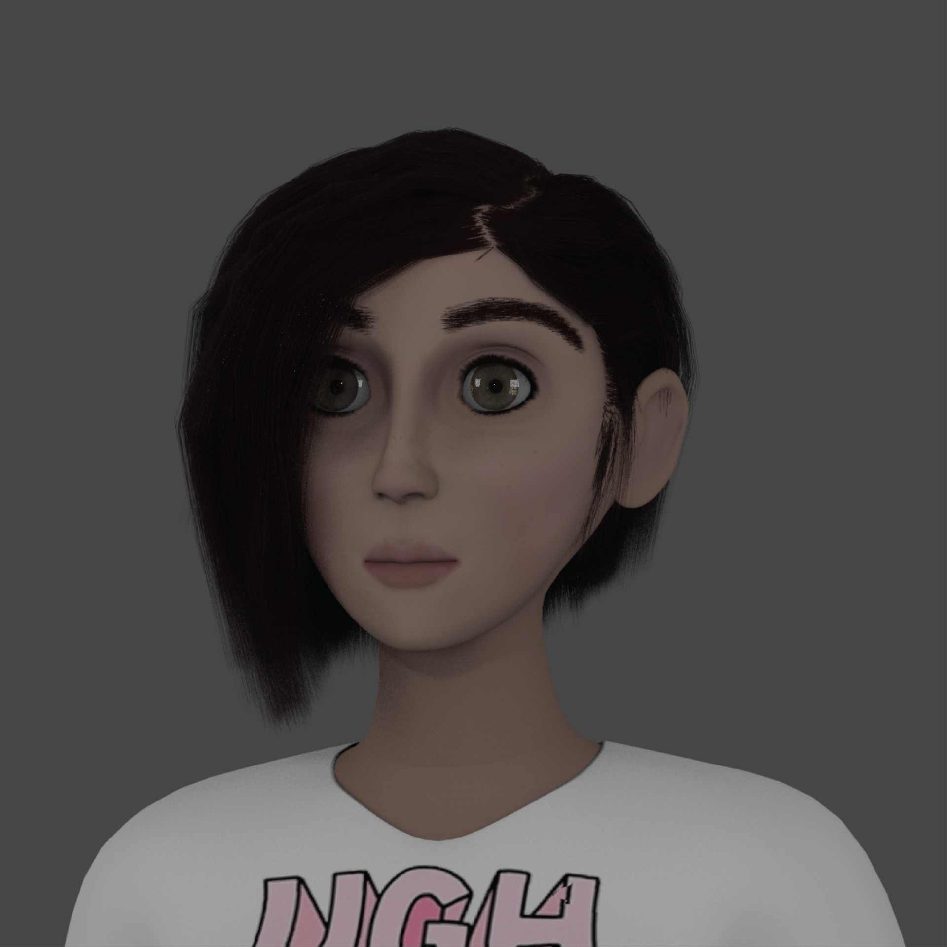 ArtStation - (Wip) Ploy 3D Character