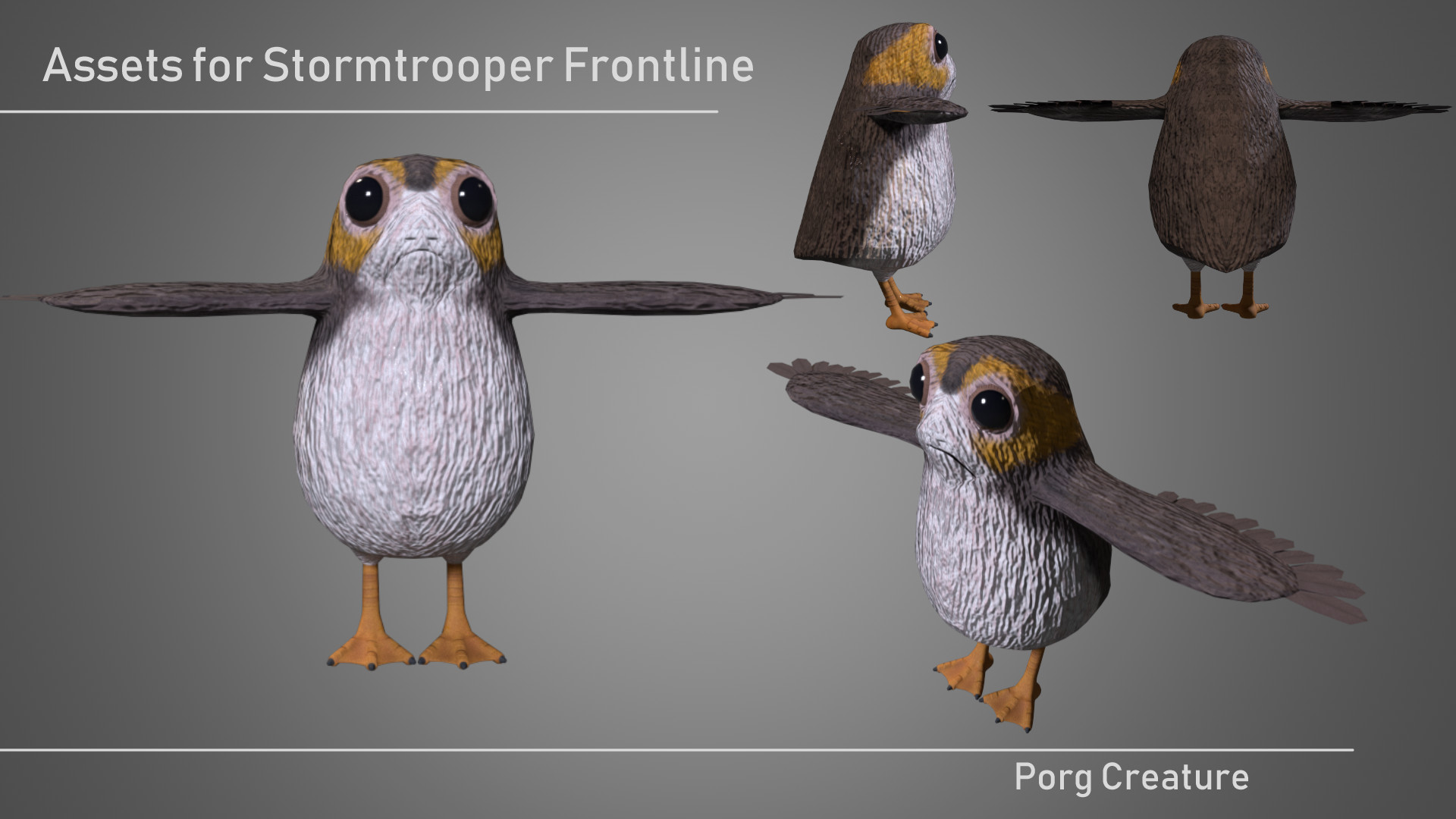 ArtStation - Star Wars Porg