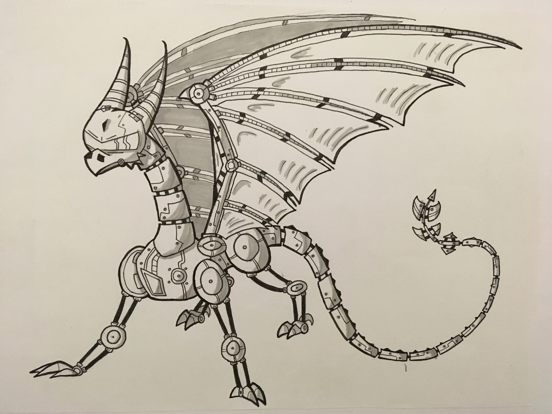 ArtStation - Mecha Dragon