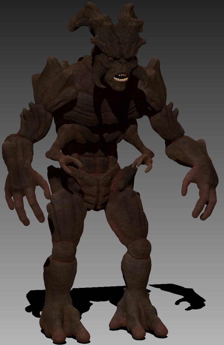 ArtStation - Bark Troll