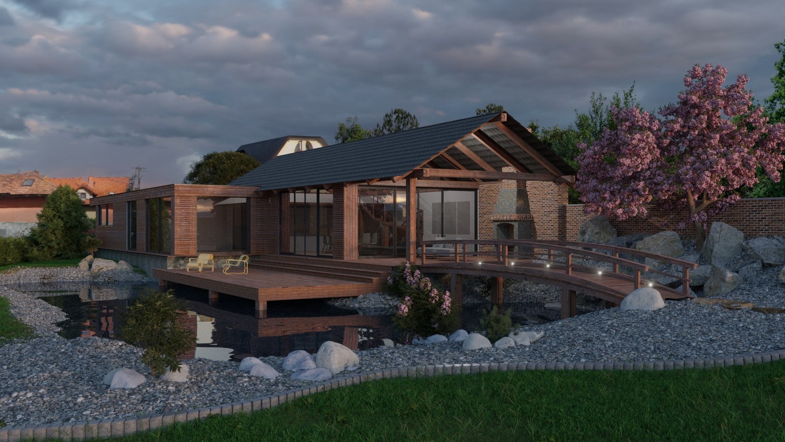 Miroslav Halfar - Wooden Passive House animation