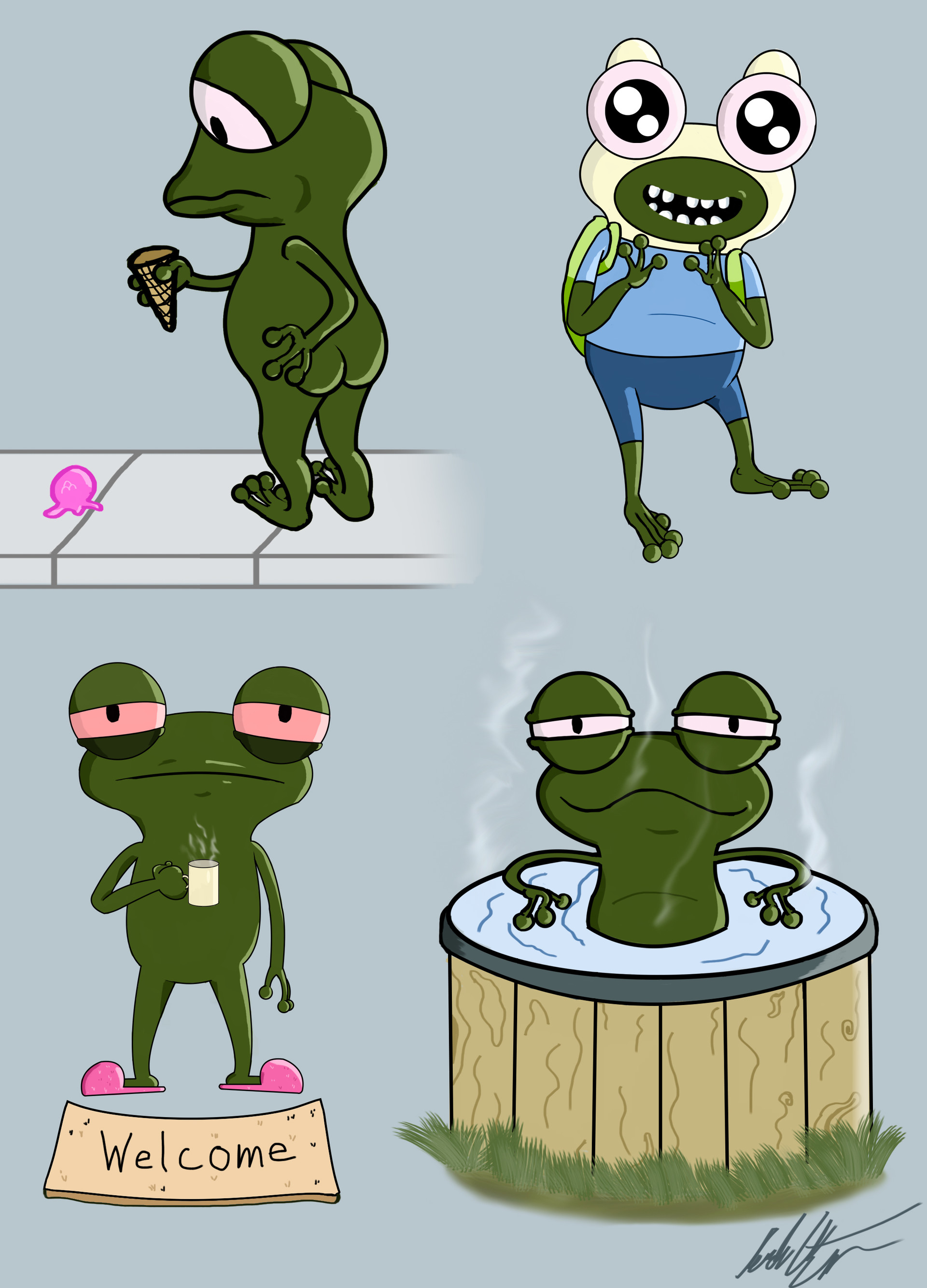 ArtStation - Mr. T Bottom Poses