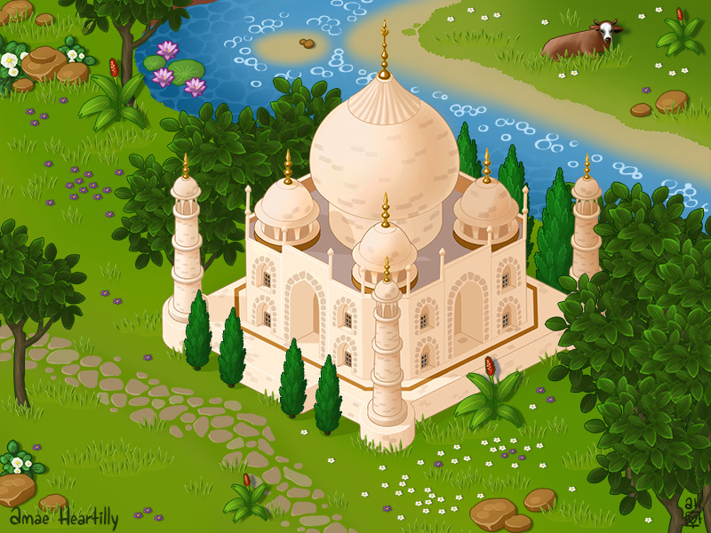 ArtStation - Taj Mahal