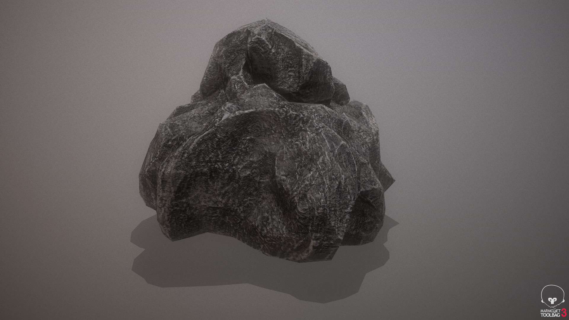 ArtStation - Rock - Low Poly
