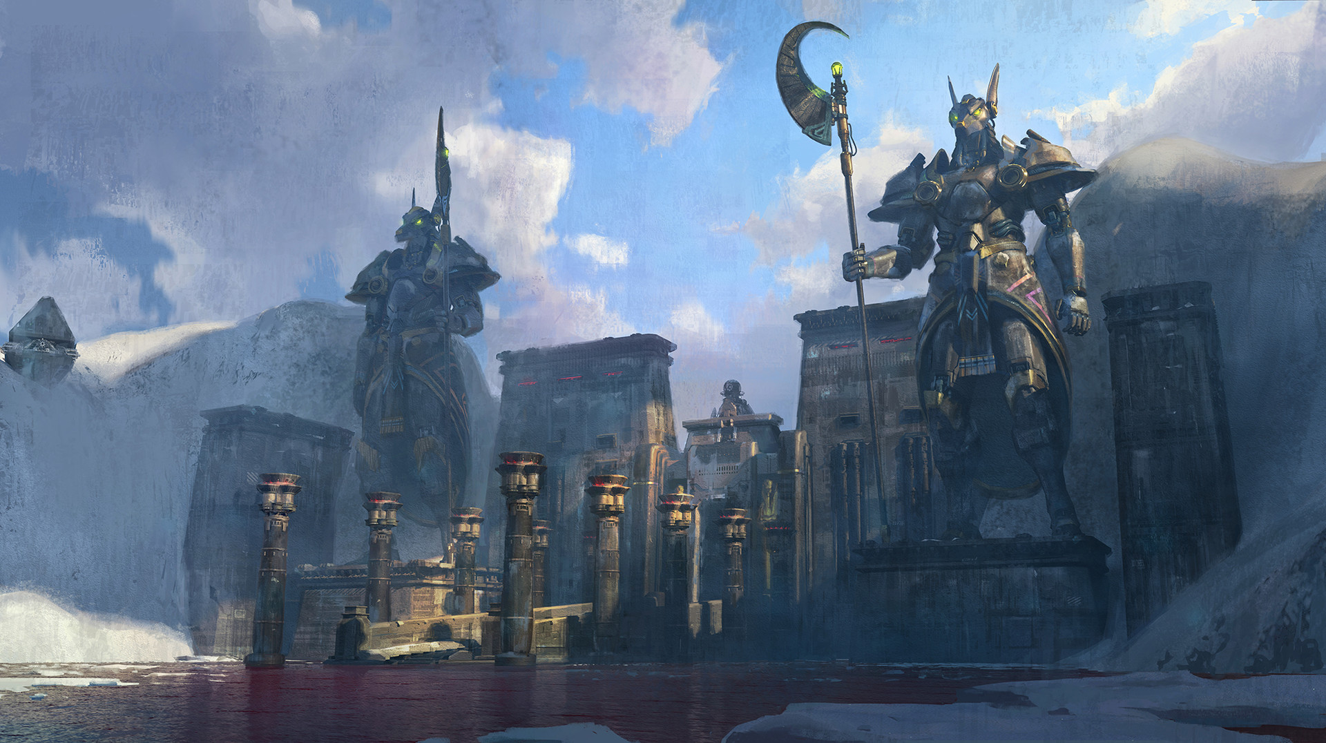 ArtStation - Personal project - Anubis