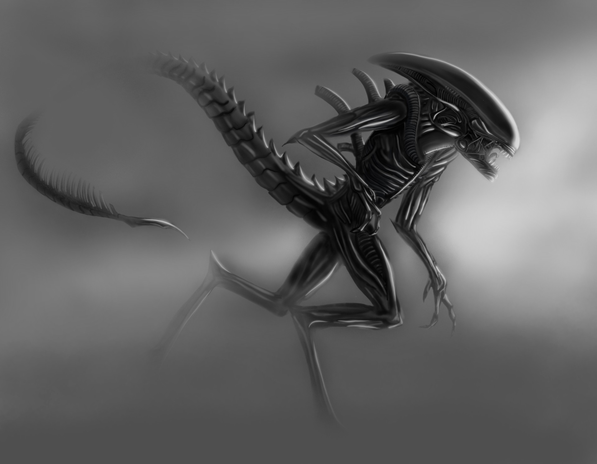 ArtStation - Xenomorph interfaces