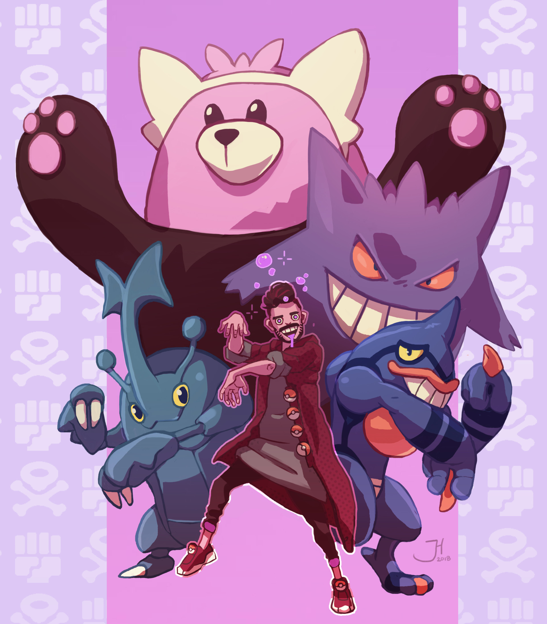 Jack Hamilton - #gymleadersona