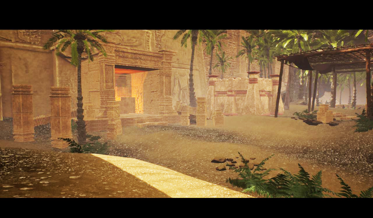 ArtStation - Temple of the Desert