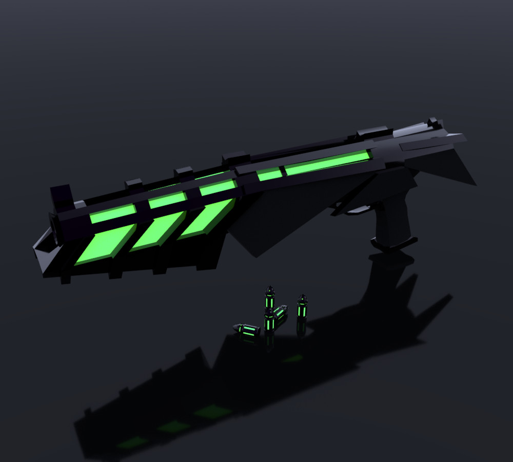 ArtStation - Plasma Blaster