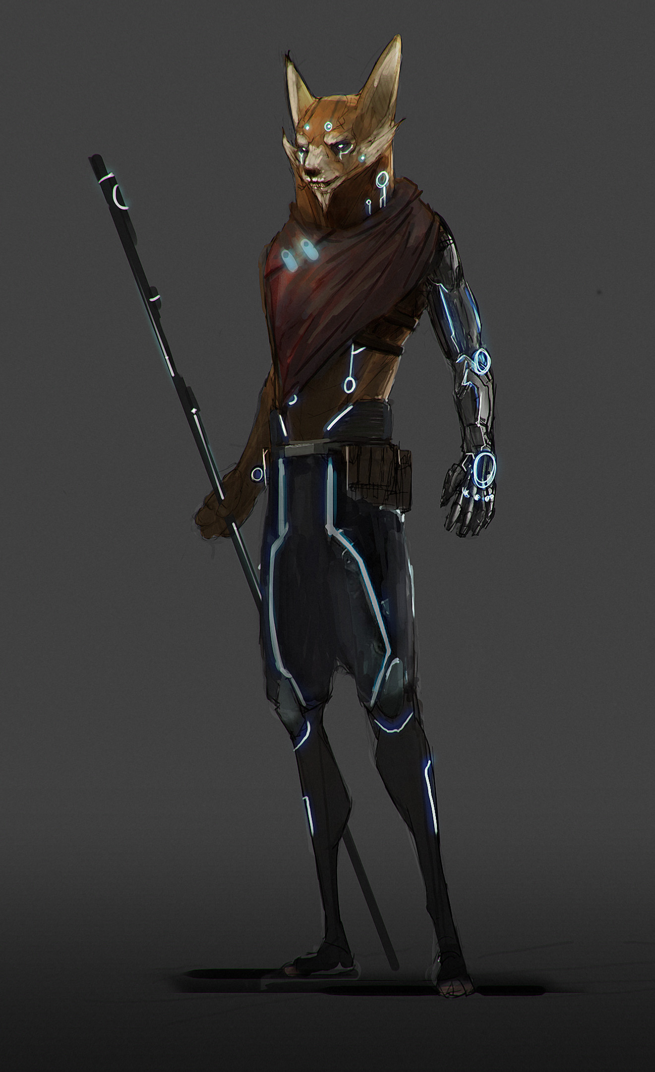 ArtStation - Sci Fi Red Panda