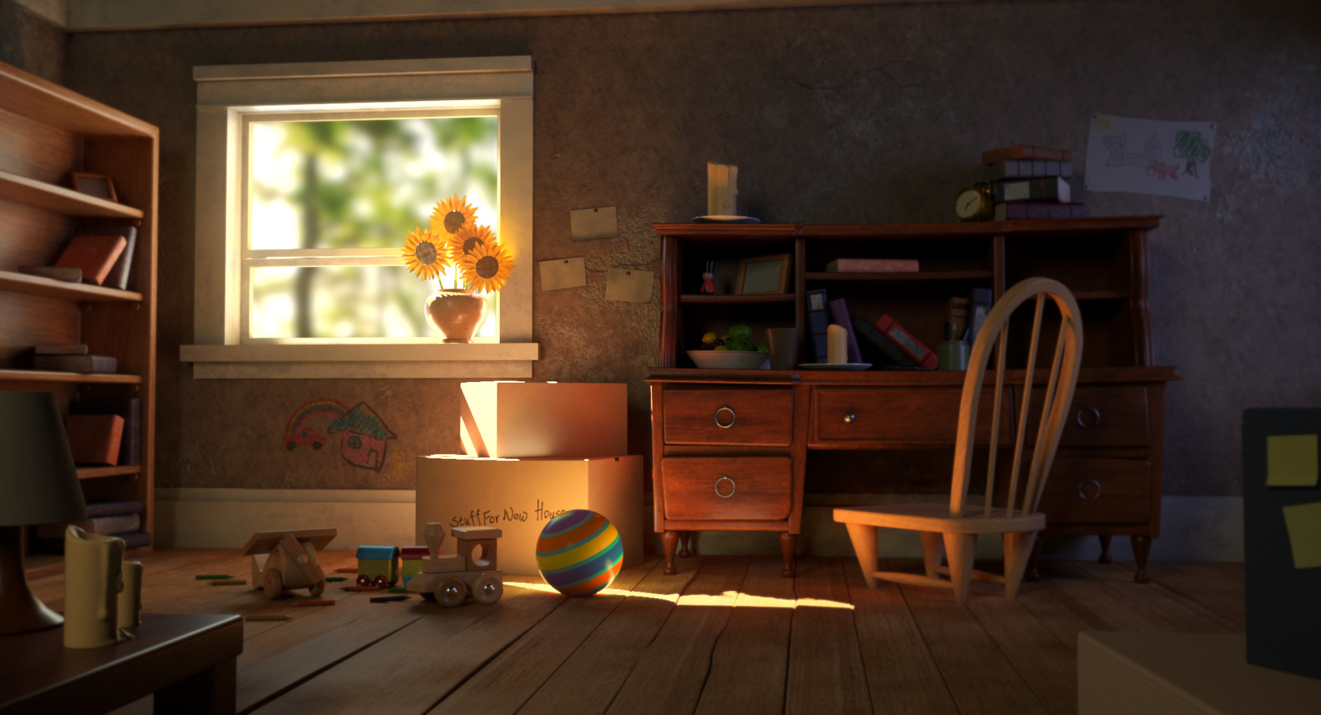 ArtStation - Scene lighting practice
