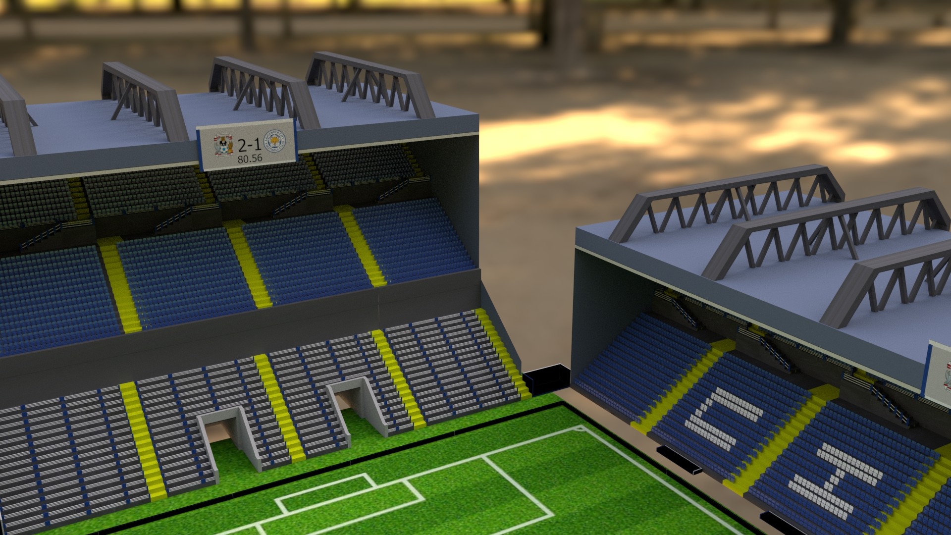 ArtStation - Football Stadium (College Project)
