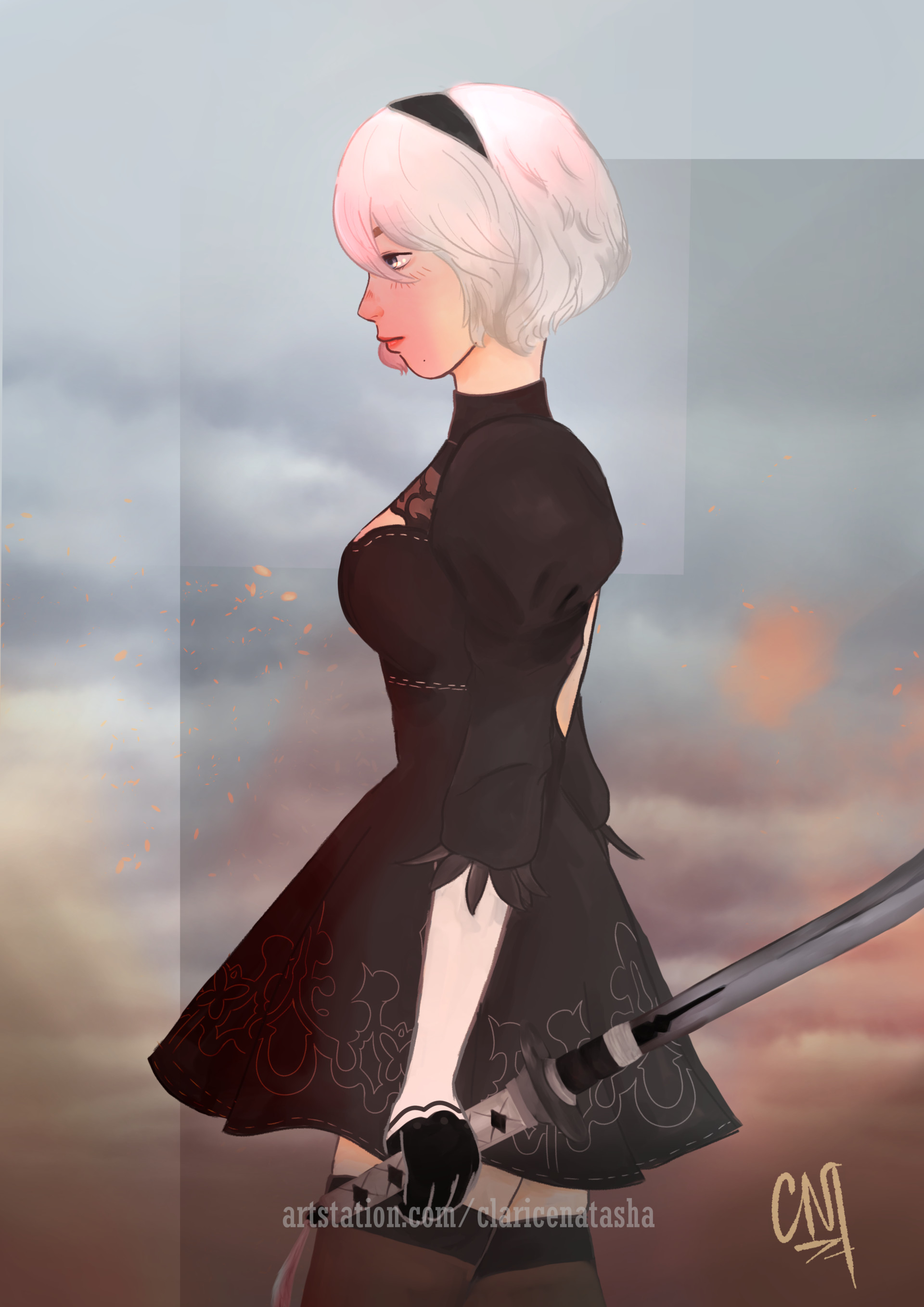 ArtStation - 2B Fanart