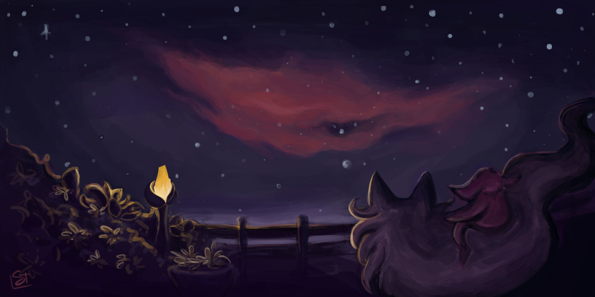 ArtStation - Night Castle