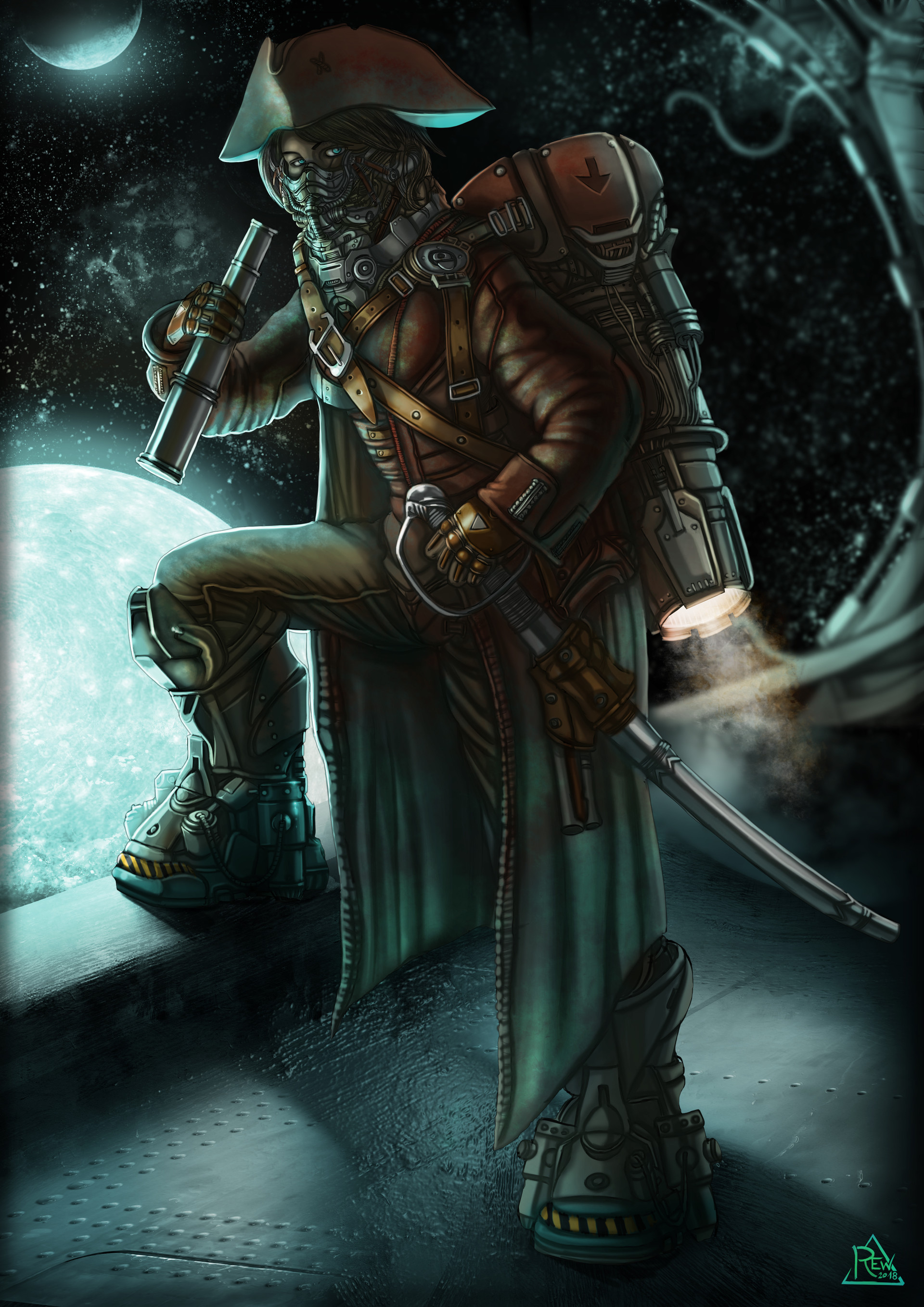 ArtStation - Space pirate