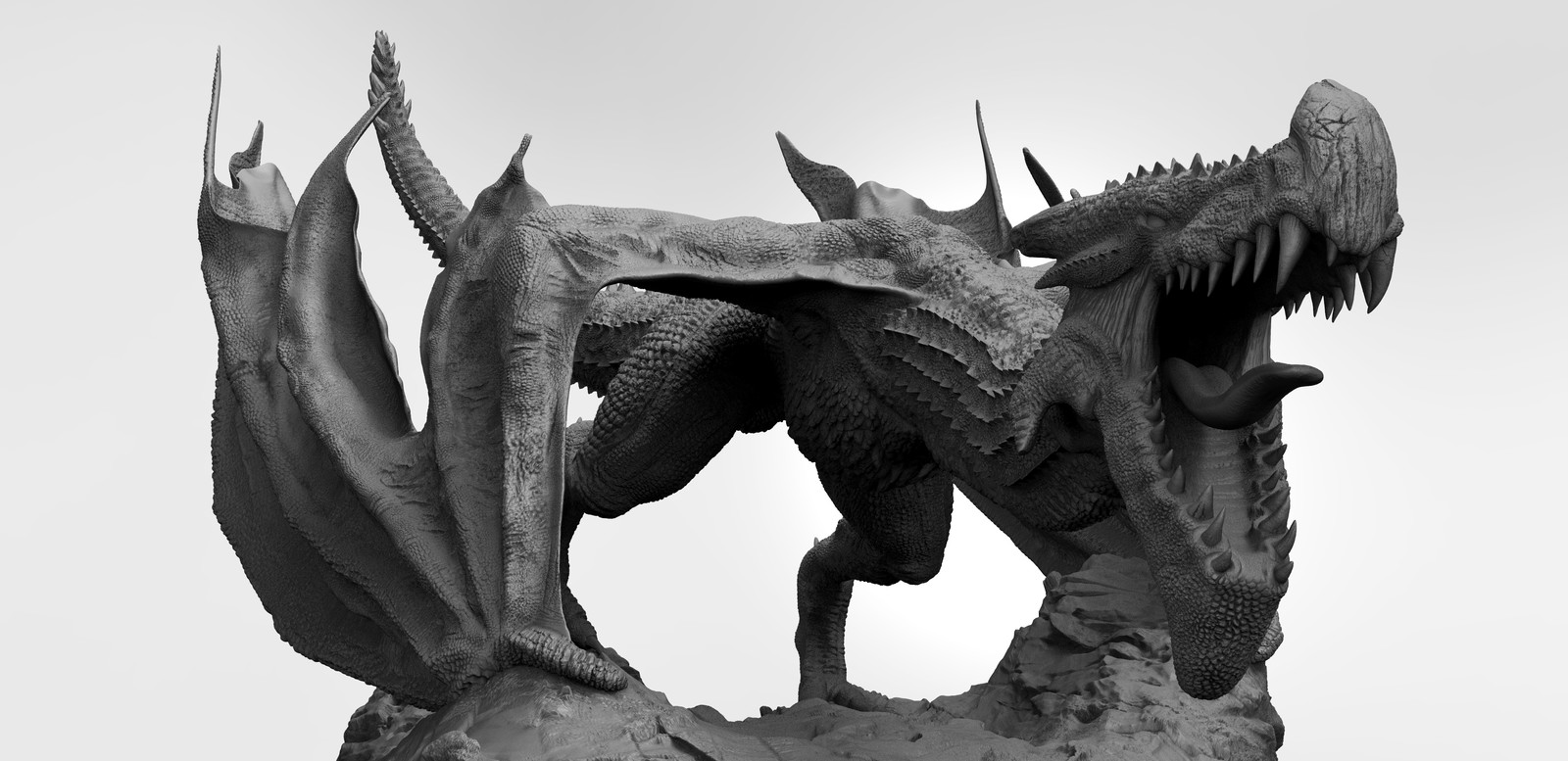 Cameron MacRae - ZBrush Dragon Sculpt