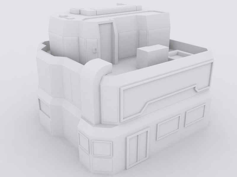 ArtStation - HAB Building