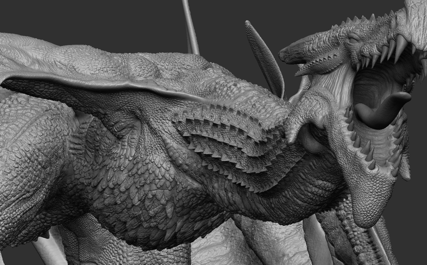 Cameron MacRae - ZBrush Dragon Sculpt