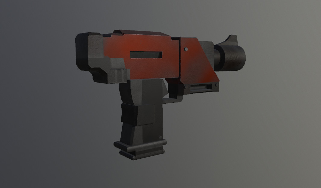 ArtStation - 40k Auto Pistol