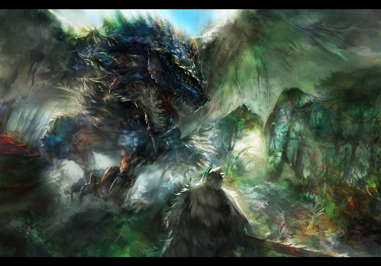 ArtStation - Monster hunter world
