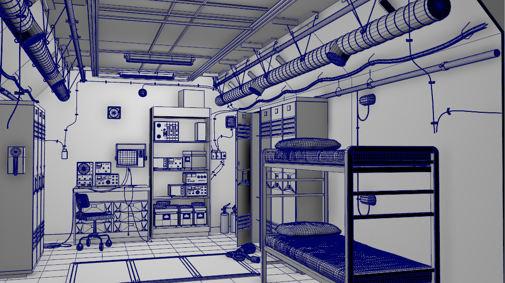 SenBao Lan - Bunker environment render practice