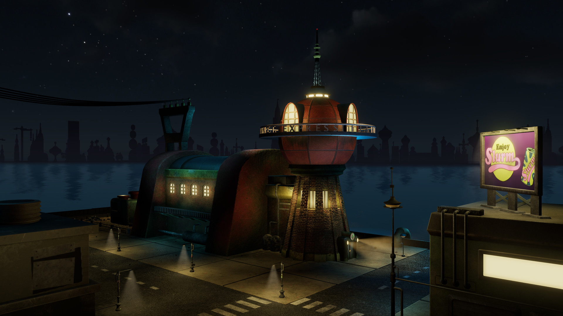 ArtStation - Futurama: Planet Express