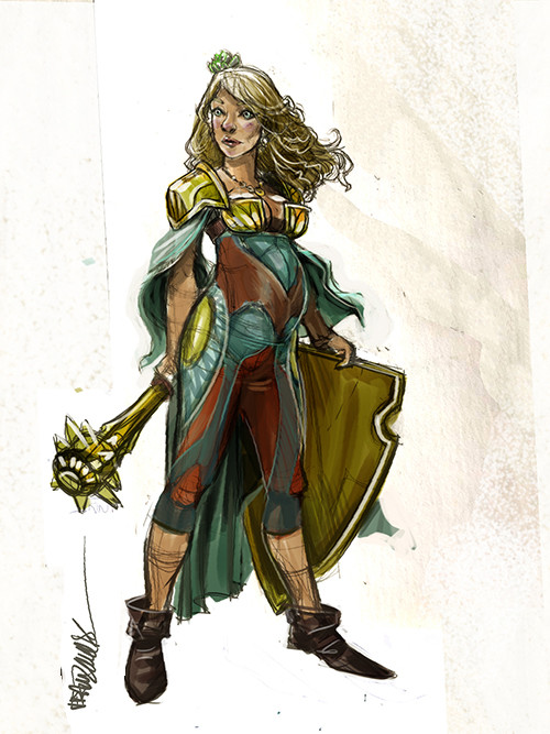 Francisco Iglesias Periañez - Pregnant Paladin