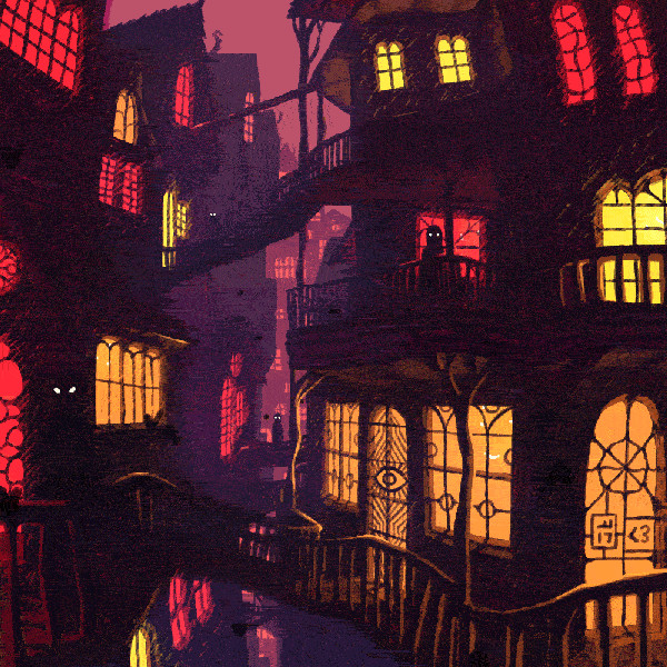 ArtStation - City Of Melmoth, Crooked Street