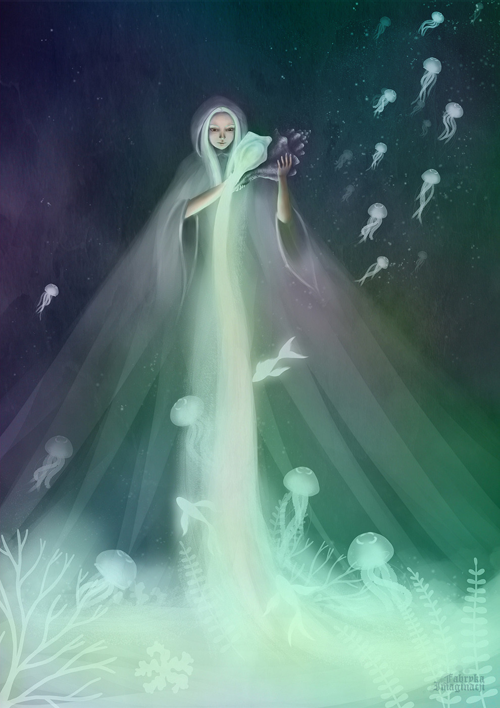 ArtStation - Goddess of the sea