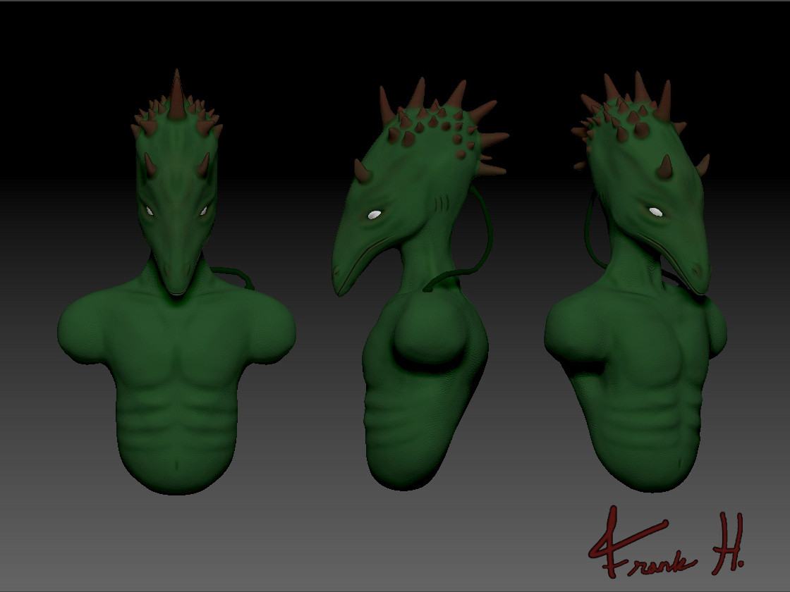 ArtStation - Alien Zbrush