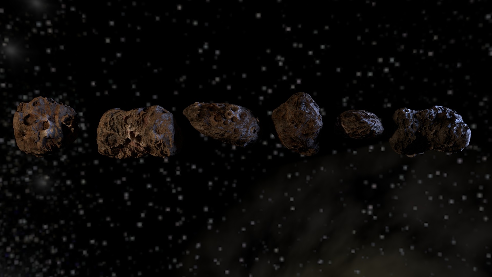 asteroid texture pbr