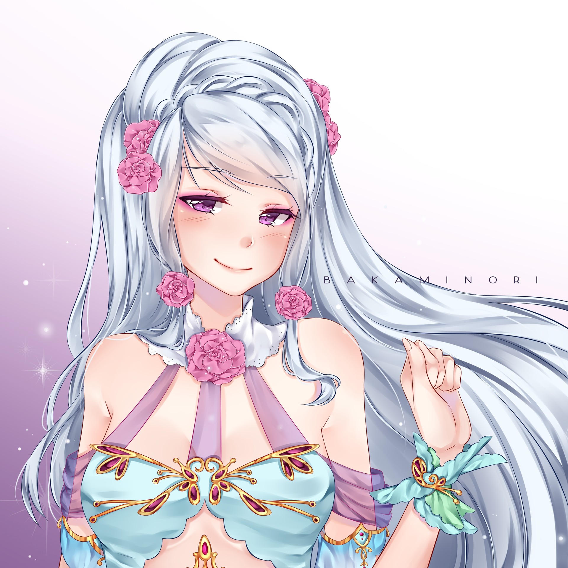 ArtStation - Commission - Icey Roses