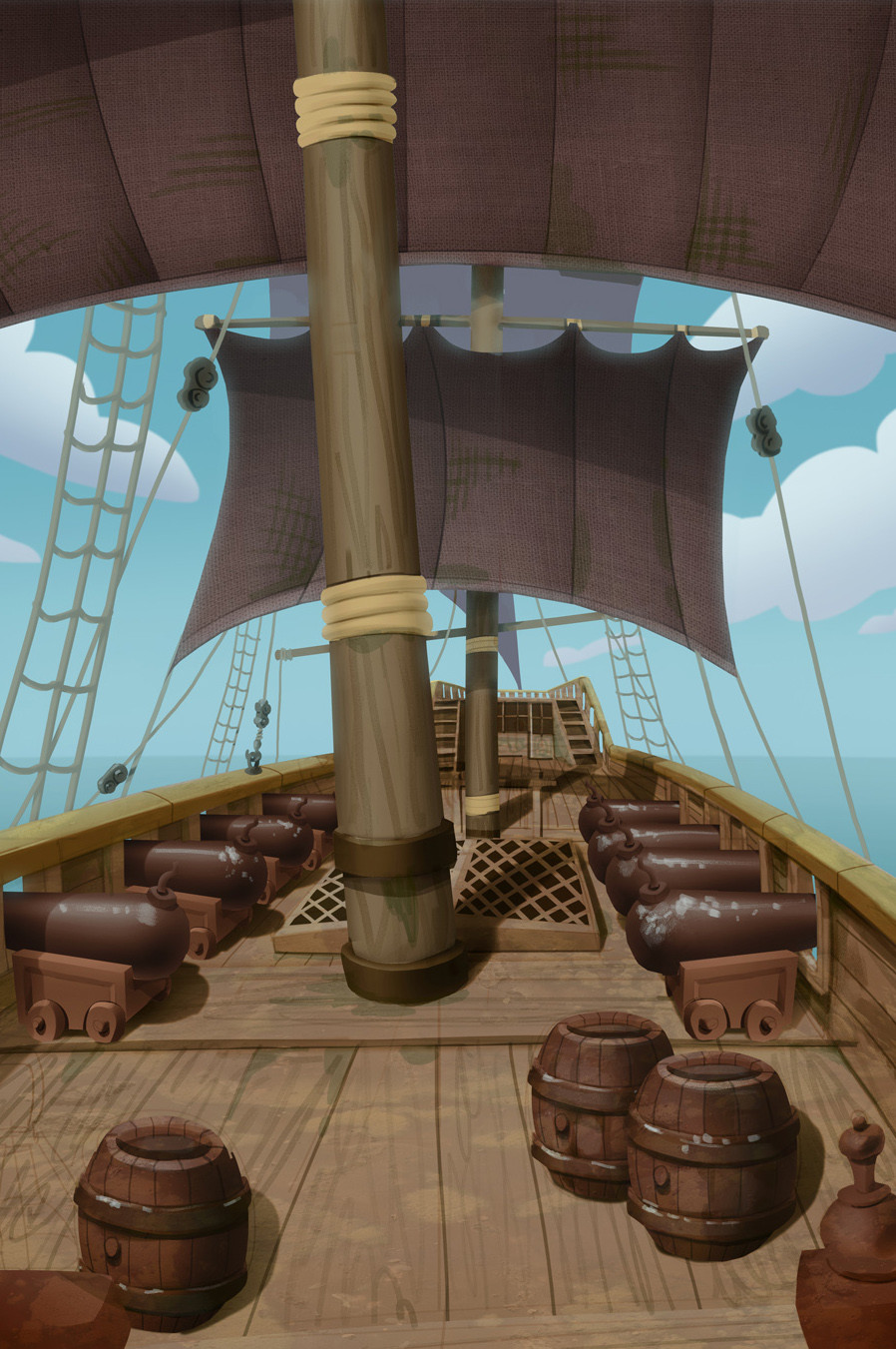 ArtStation - In Full Sail: Backgrounds