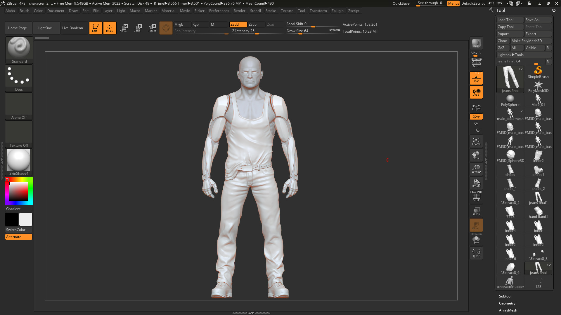 Niraj Hooda - 3d gaming character