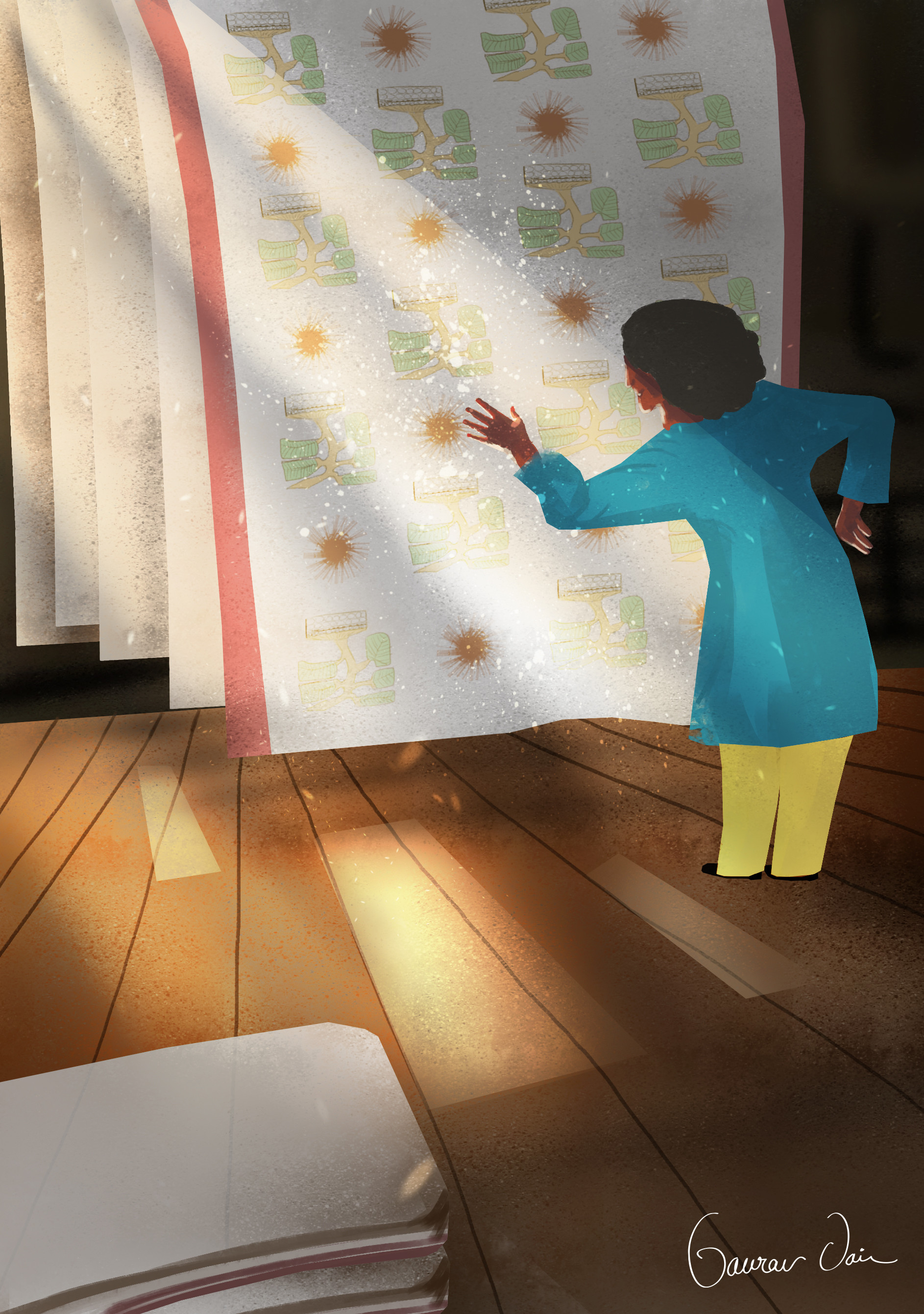 ArtStation - Handmade Quilt