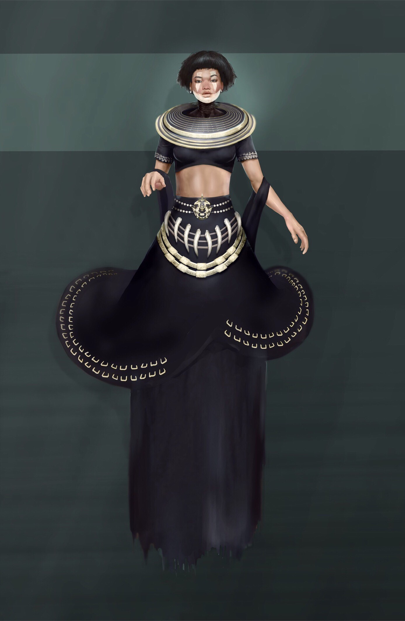 ArtStation - Native female mage